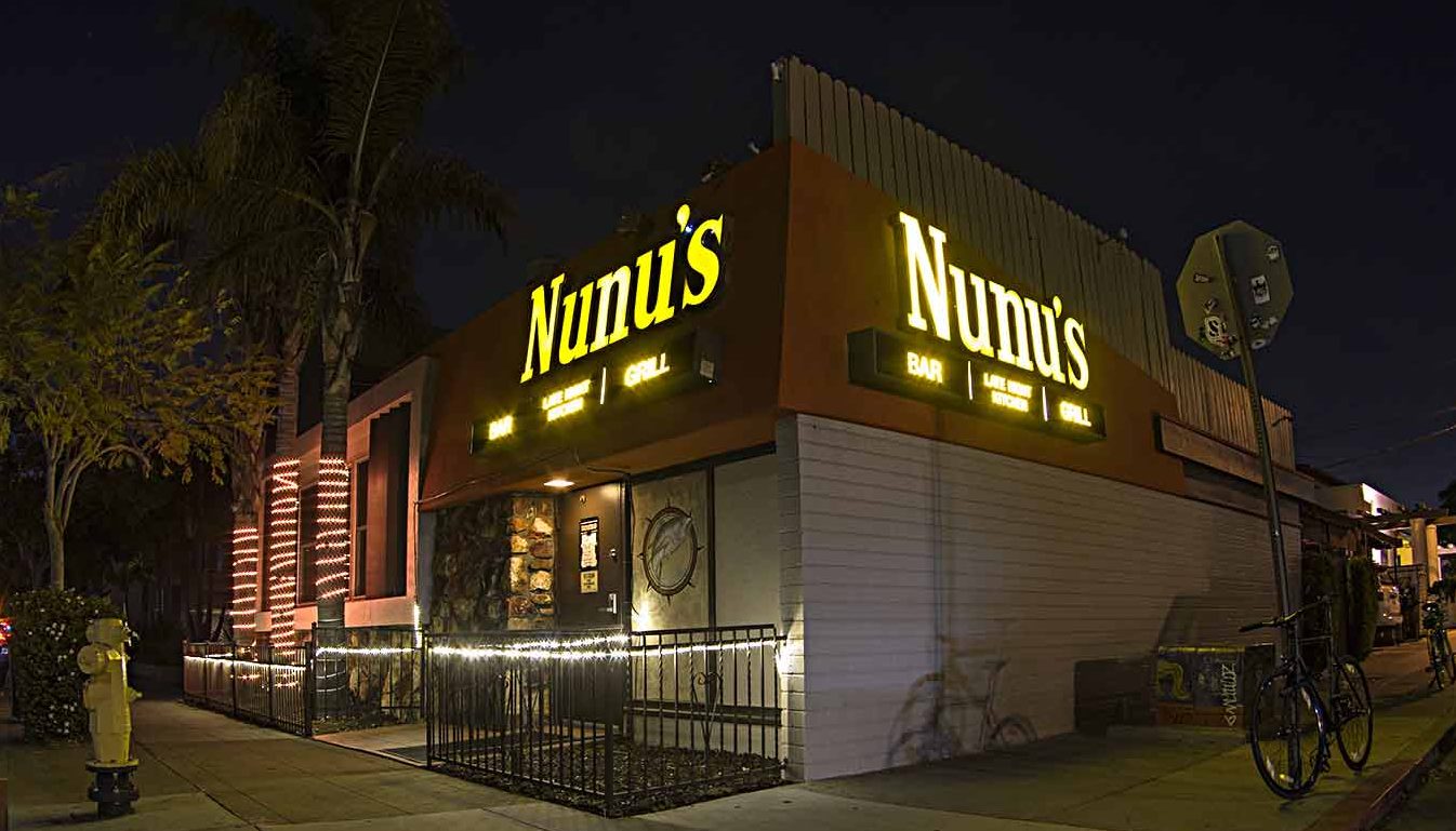 Nunu's Tavern Regular Breakfast Menu